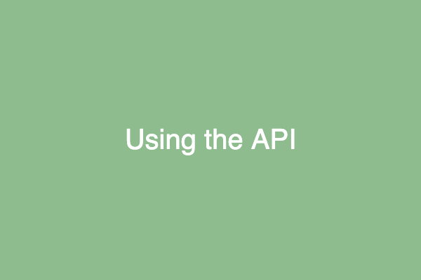 The Amazing API | ga_ch04_github_pages